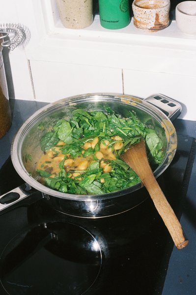 Brothy miso beans - Lagom