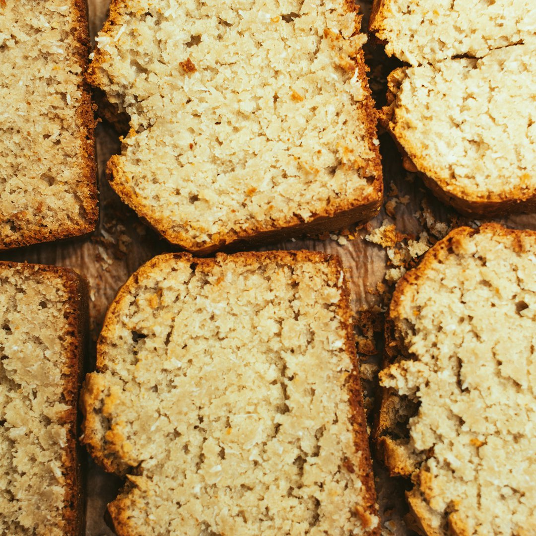 Vegan coconut bread - Lagom